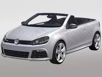 VW patented the design of the open version of Golf R 100264_1