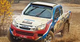 Isuzu has prepared a Pickup D-Max for Dakar