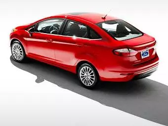 Ford updated the Fiesta sedan 101239_1