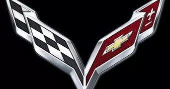 Chevrolet has shown the logo of the new Corvette