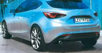 The first images of the new Mazda3 appeared