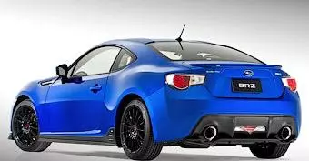 SUBARU BRZ coupe got tuning set STI