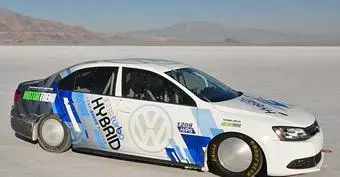 VW Jetta hybrid for the second time per year installed a speed record