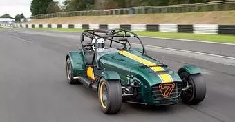 Caterham presented his fastest sports car