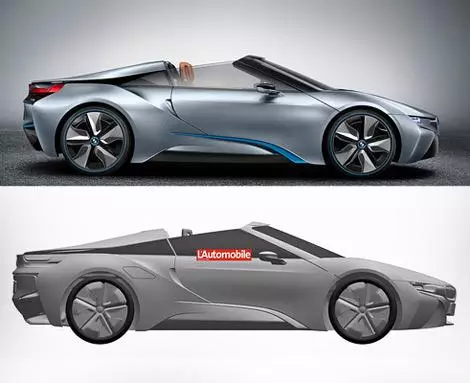 Journalists got images of a bmw serial hybrid supercar 101596_3