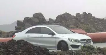 Photospiona filmed a Mercedes-Benz A-Class sedan