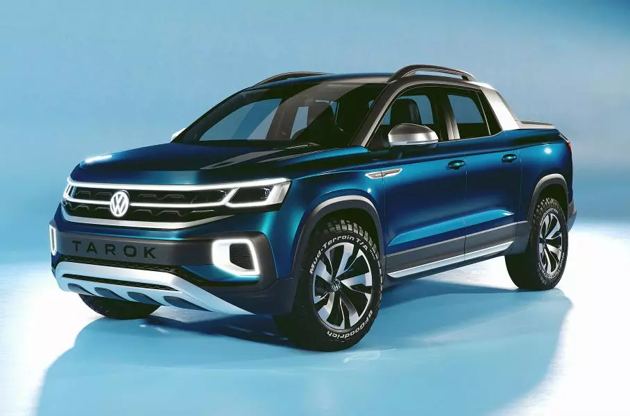 I-Volkswagen Amarok I-Asarok isizukulwana esitsha siya kuboniswa kwiminyaka emibini 10193_2