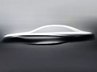 Mercedes-Benz will show a silhouette of a new S-class on sculpture 102062_1