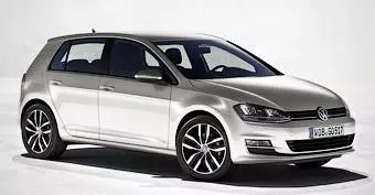 The first photos of the "seventh" VW Golf appeared