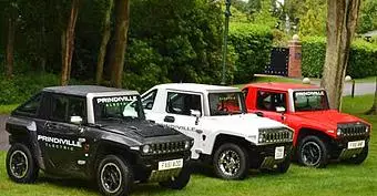 British studio built electric mini hummer