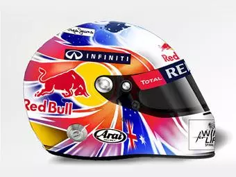 Fools from Croatia became a designer of the new helmet Mark Webber 102345_1