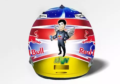 Fools from Croatia became a designer of the new helmet Mark Webber 102345_3