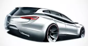 Alfa Romeo designers shared drawings of a new model