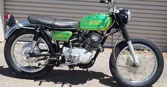 Accidentally found motorcycle Jim Morrison put on sale