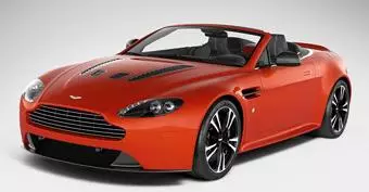 Supercar Aston Martin V12 Vantage lost the roof