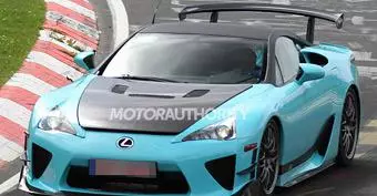 Lexus started tests of the most extreme supercar LFA