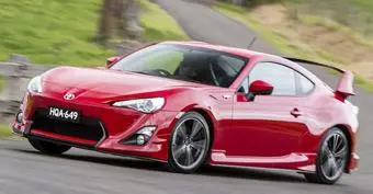 Coupe Toyota GT86 received a new aerodynamic body kit