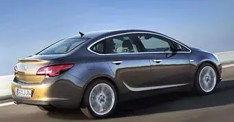 The first details of the Opel Astra sedan appeared.