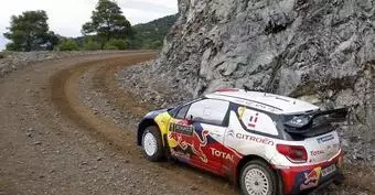 Sebastien Leb won the Greece Rally after the gathering of Petter Solberg