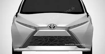 "Toyota" patented the design of three cars