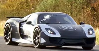 Porsche led the hybrid supercar on the roads