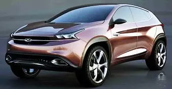 Chery will show the design of future models on the Concept of the crossover