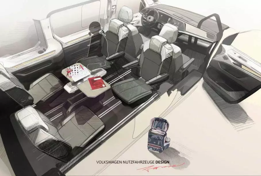 Volkswagen a révélé des détails sur le nouveau transporteur 10414_1