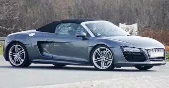 Updated Audi R8 Supercar Photographed without camouflage