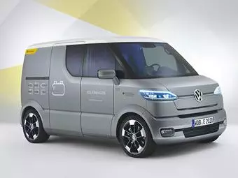 Volkswagen һәм Германия почтасы электр вагон төзеде 10442_1