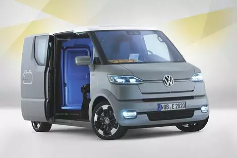 Volkswagen e posta tedesca ha costruito un furgone elettrico 10442_2