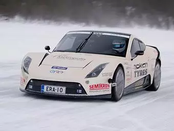 Finnish electric car installed world ice speed record 104544_1