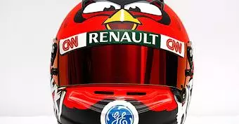 Kovalainen will go to the launch of Formula 1 with a bird from Angry Birds on a helmet