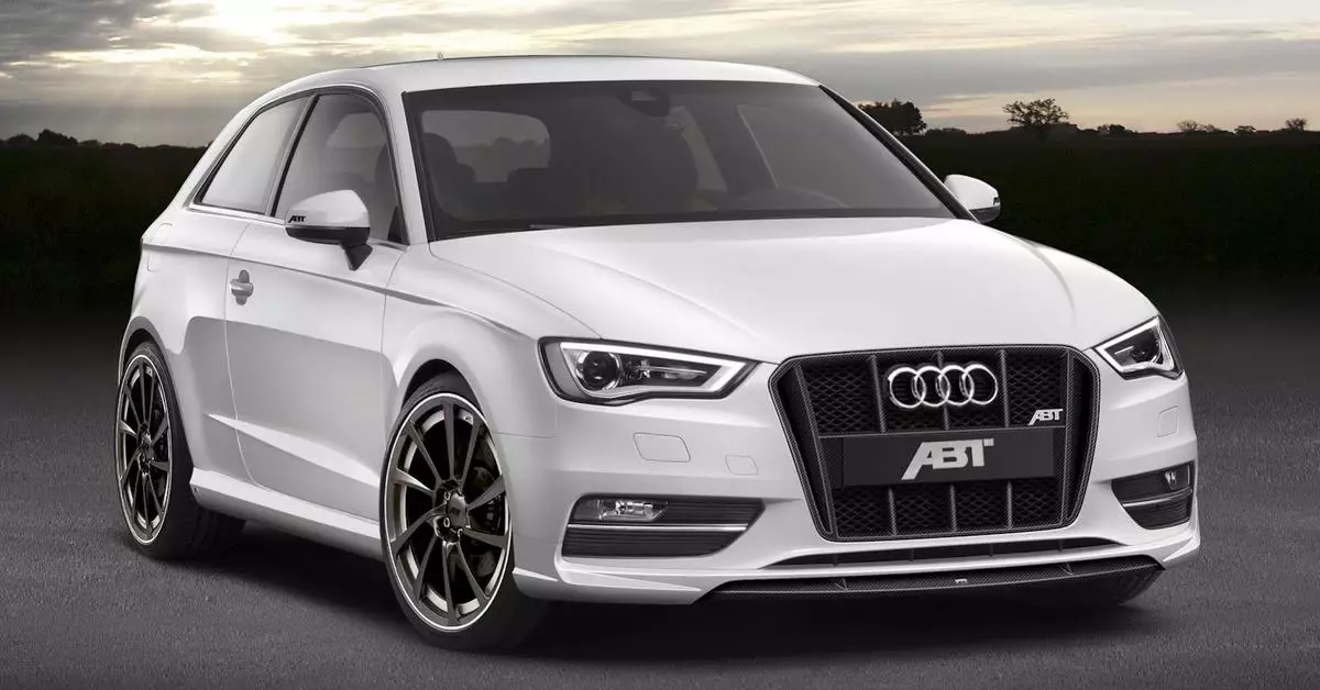 Atelier ABT has developed the first sport package for the new Audi A3