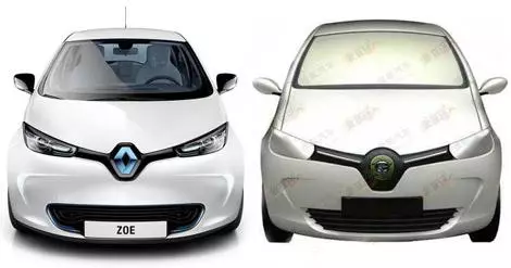 The Chinese will release the Renault Zoe electrocar clone 104694_2