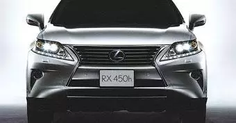 The first images of the updated Lexus RX appeared