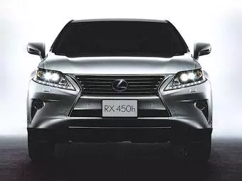 The first images of the updated Lexus RX appeared 105338_1