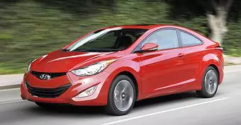 Hyundai Elantra has turned into a coupe