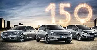 In honor of the 150th anniversary of Opel will release specials of four models