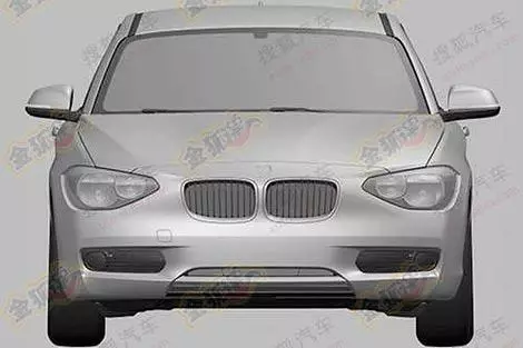 The first images of the new three-time BMW 1-Series appeared 106368_4