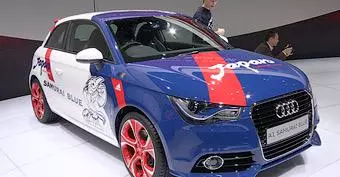 Audi dedicated to the Japanese football team Special Commission three-door A1