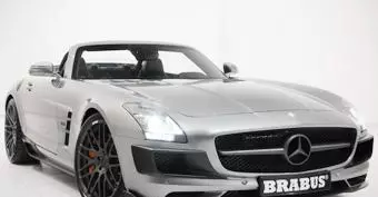 Brabus showed a 611-strong Rhodster of Mercedes-Benz SLS AMG