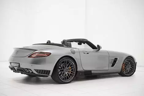 Brabus showed a 611-strong Rhodster of Mercedes-Benz SLS AMG 107291_2