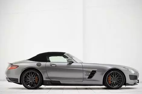 Brabus showed a 611-strong Rhodster of Mercedes-Benz SLS AMG 107291_3