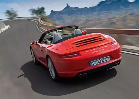 Porsche introduced a new 911th without roof 107400_4