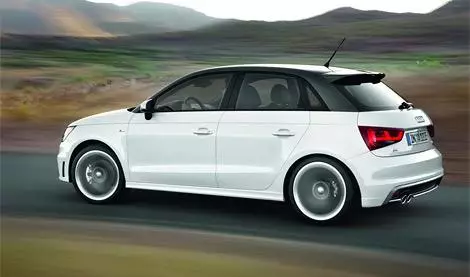 Audi added a pair of doors Hatchback A1 107462_3