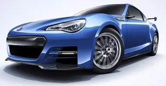 Subaru has shown new photos of BRZ coupe