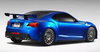 The prototype of the rear-wheel drive coupe Subaru was officially showed