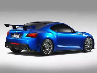 The prototype of the rear-wheel drive coupe Subaru was officially showed 108001_1