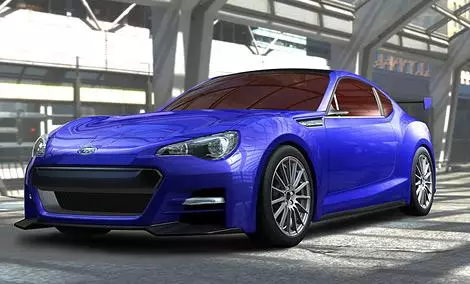 The prototype of the rear-wheel drive coupe Subaru was officially showed 108001_2