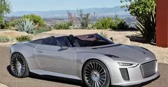 In America, presented a hybrid roadster Audi